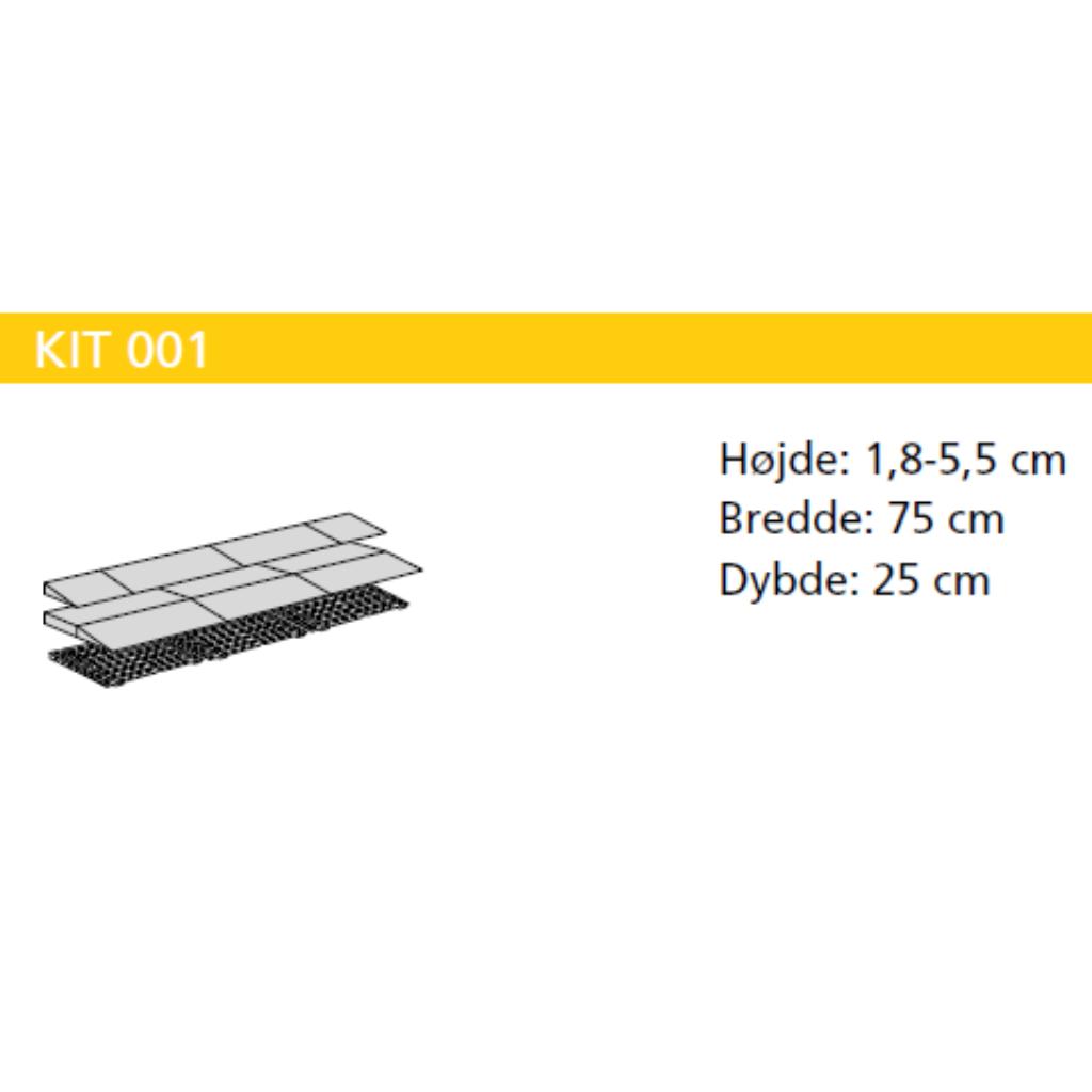 BYG SELV - Skrå rampe til udvendig brug (bredde 100 cm) - Køb her